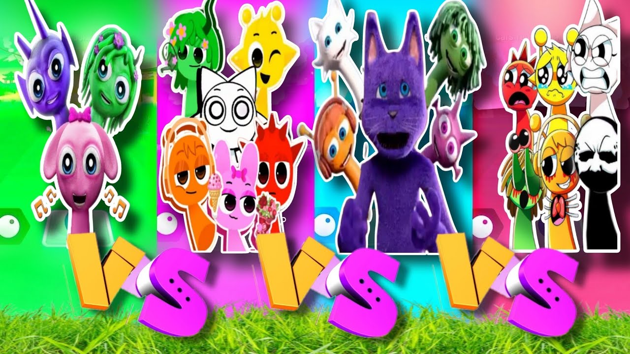 SPRUNKI FRIEND LIKE YOU 🆚 SPRUNKI INTRO 🆚 SPRUNKI x CATNAP 🆚 SPRUNKI |🎮 Tiles Hop EDM Rush ...