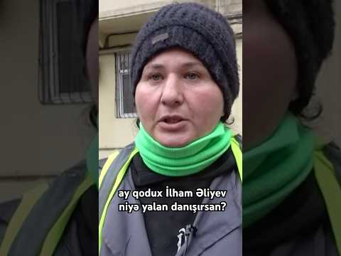 Oğraş İlham Əliyev ancaq boş boş danışır! Vətəndaşlar çörək almaq üçün gecə-gündüz iş axtarır!