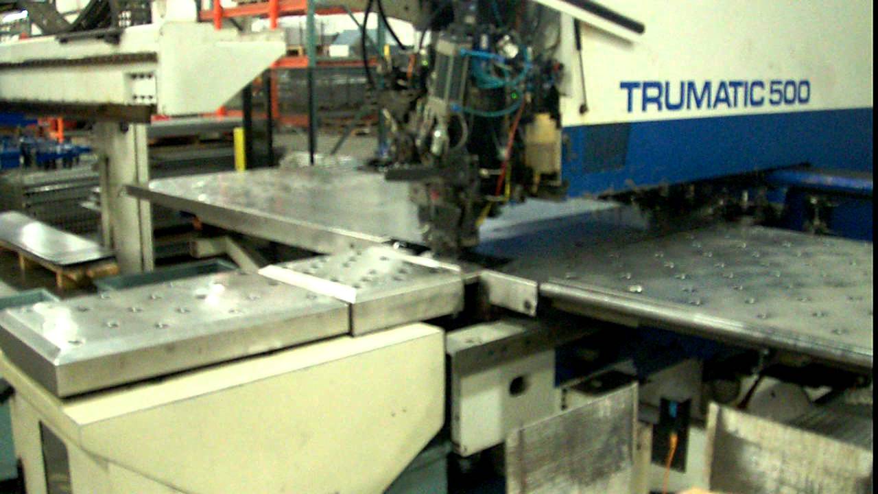 1994 Trumpf FMC TC 500 - YouTube