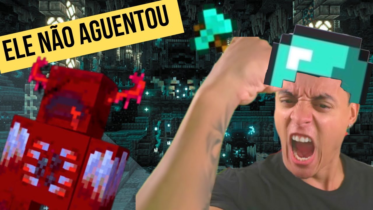 Coloquei a Lei do Silêncio dentro da Cidade Ancestral - Minecraft #40 ...