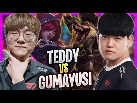 GUMAYUSI vs TEDDY! - T1 Gumayusi Plays Twitch ADC vs Teddy Xayah! | Season 2023
