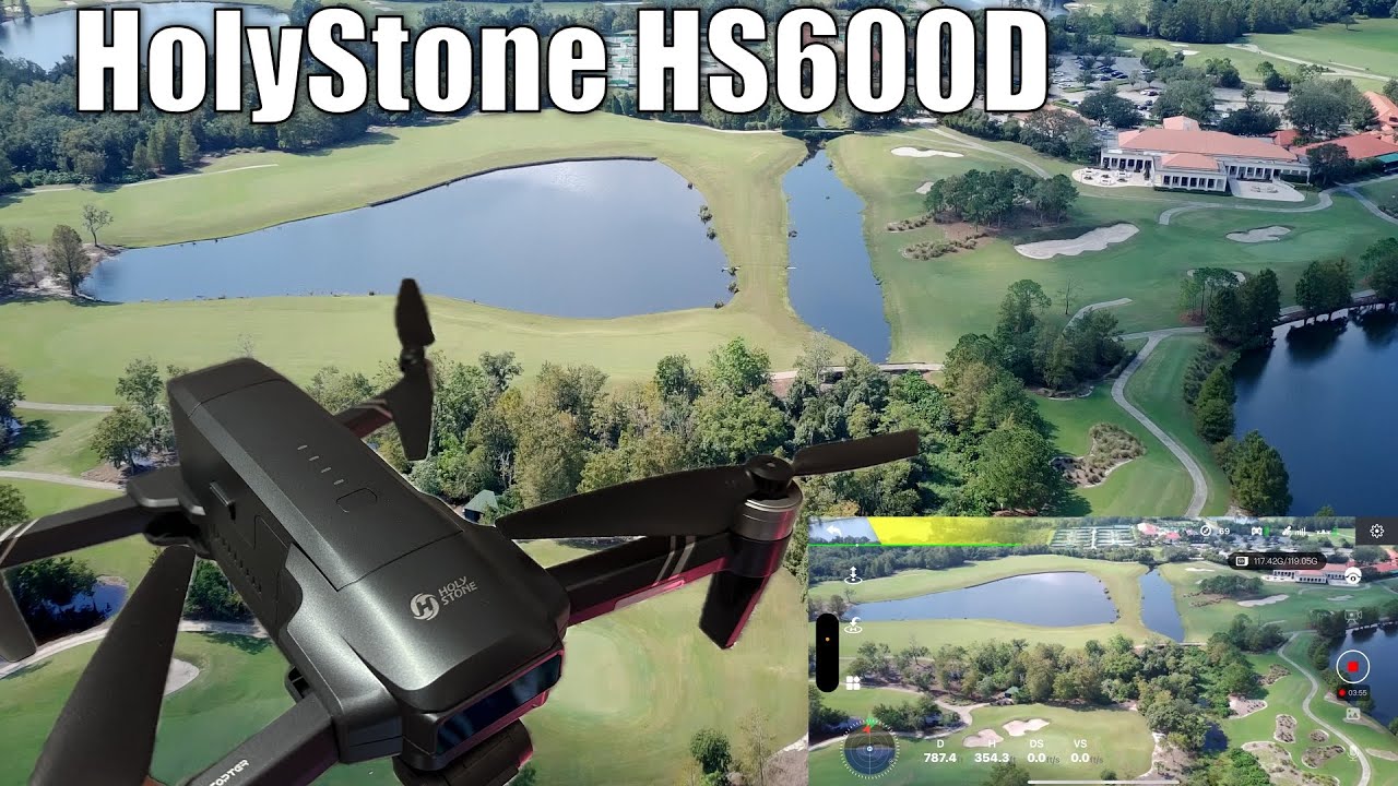 HolyStone has a New Drone! Meet The HS600D!/First flight and Unboxing ...