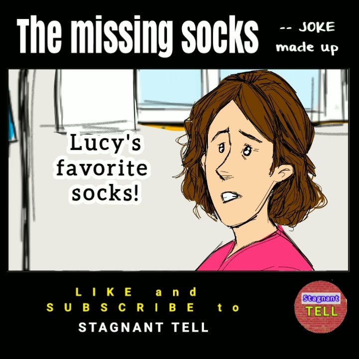 The Missing Socks---Joke made up #stagnanttell - YouTube