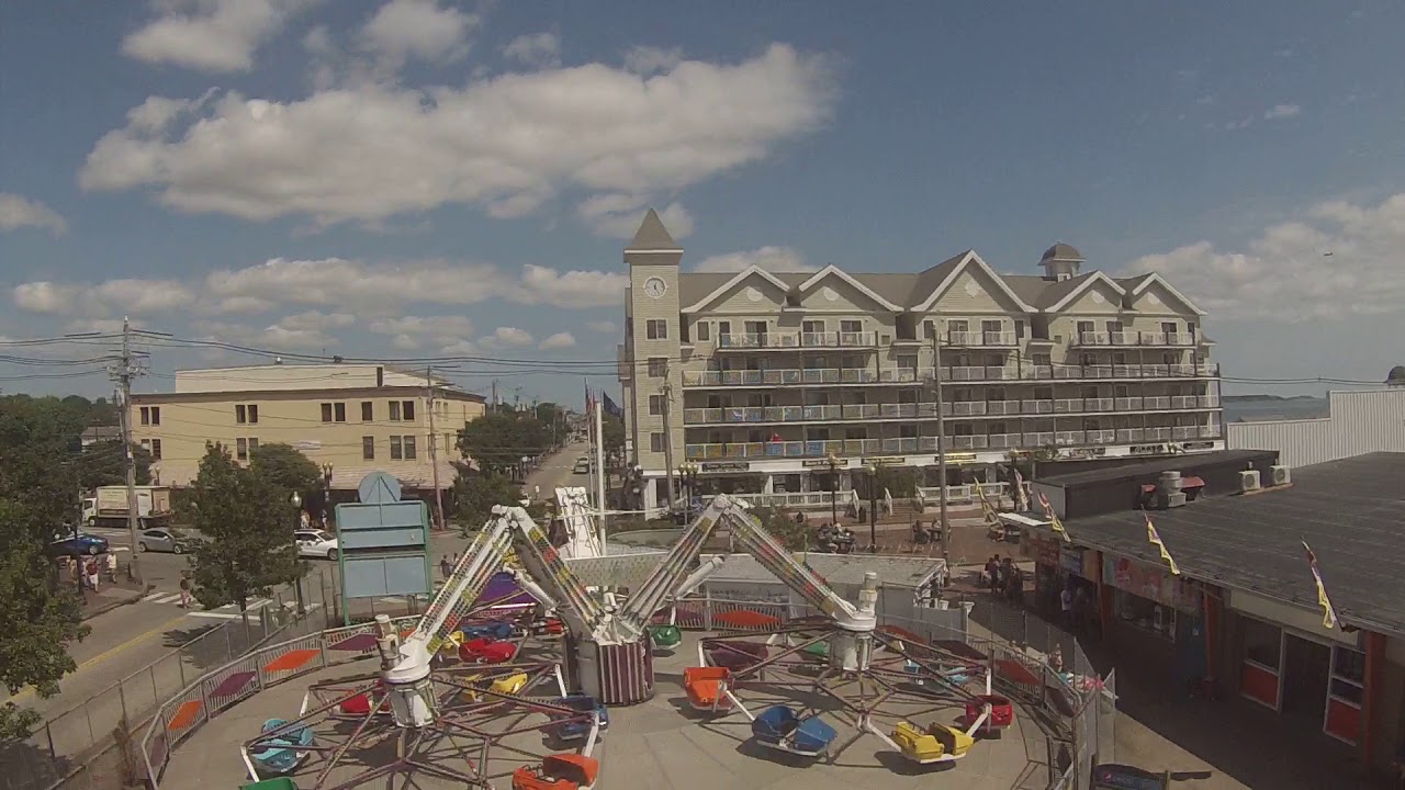 Palace Playland, Old Orchard Beach, Maine - Drop Zone - YouTube
