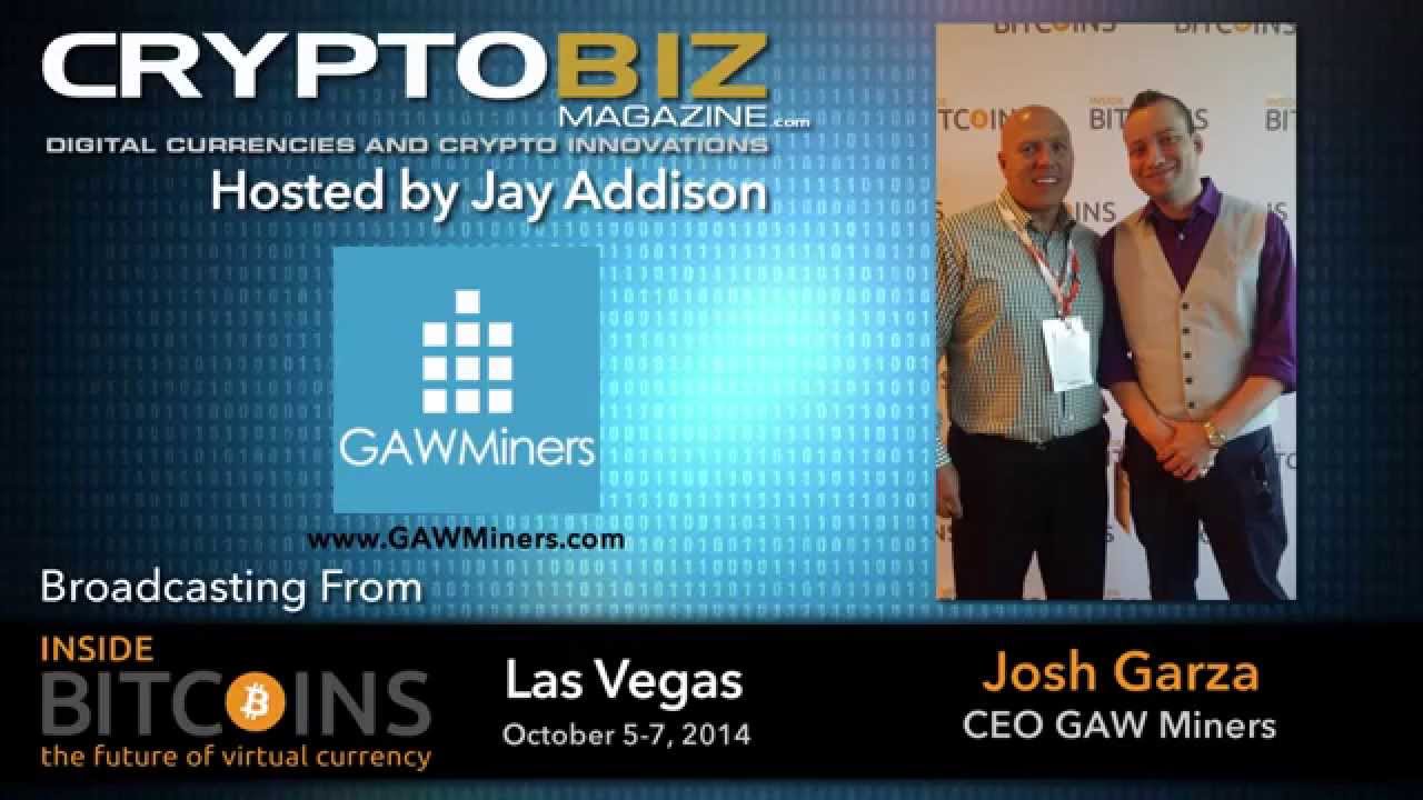 Josh Garza CEO GAW Miners Inside Bitcoins CryptoBiz Magazine - YouTube