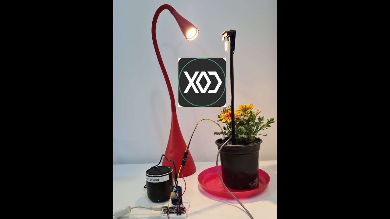 XOD Coding Part For "Let your Plant talk" Circuit - YouTube