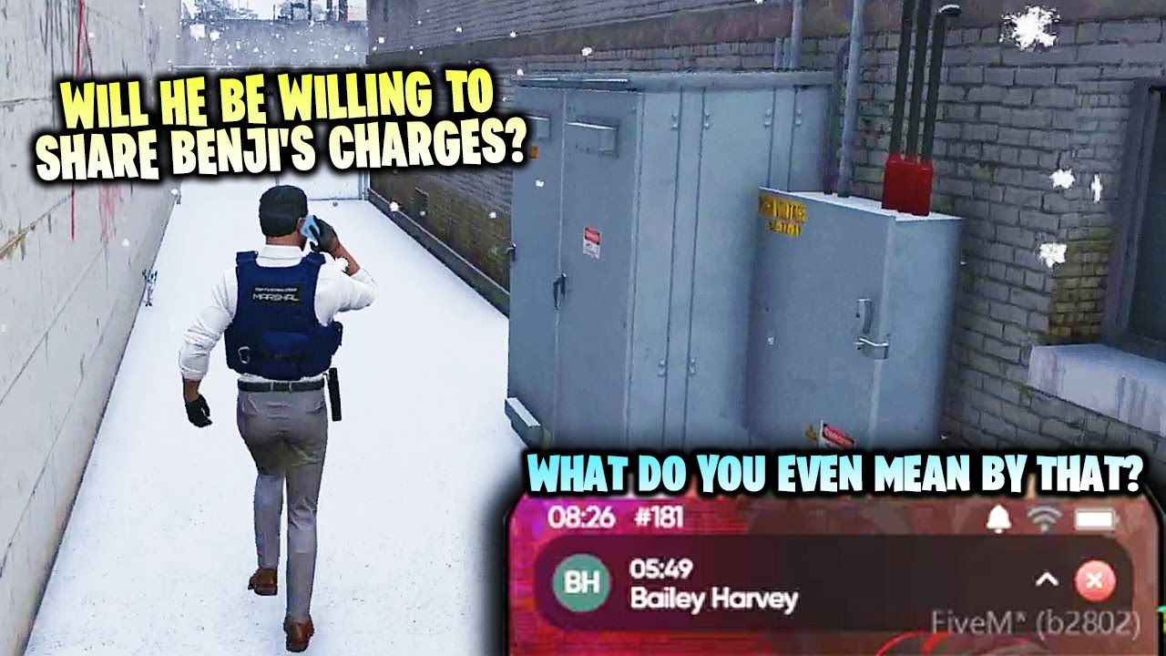 Brian Asks Bailey If Ray Will Share Benji’s Charges | NoPixel RP | GTA ...