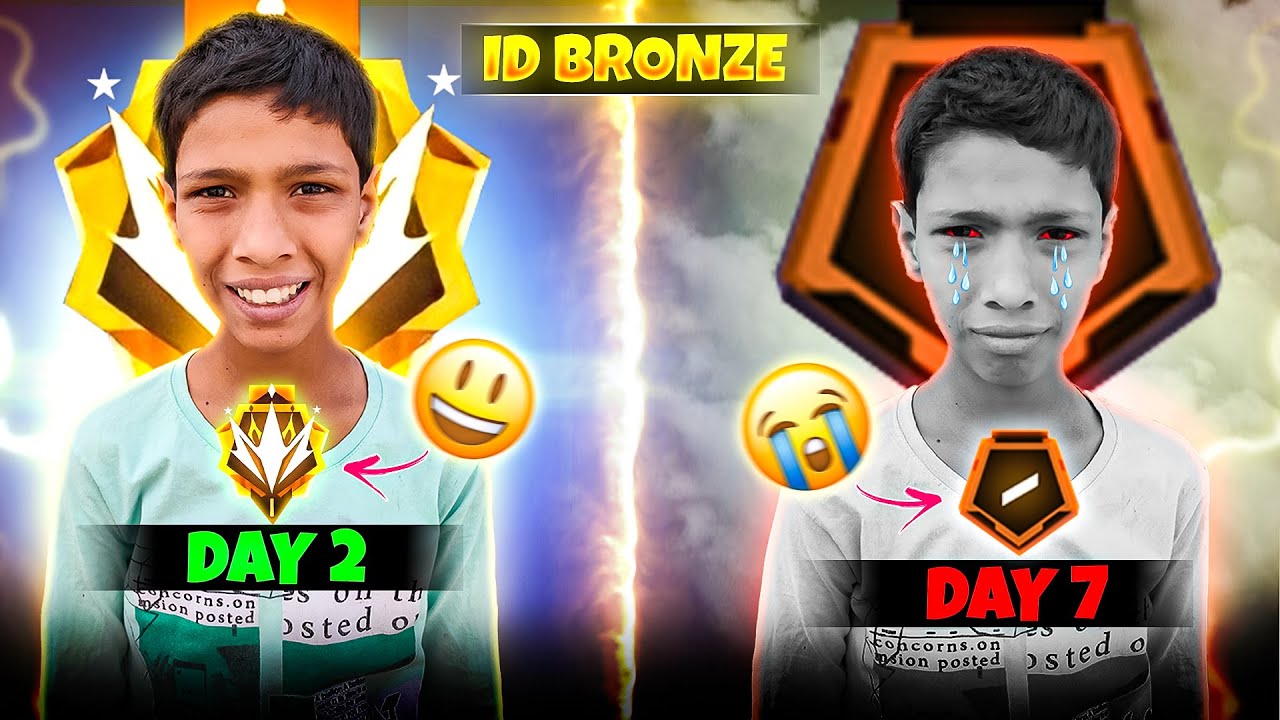 How to solve account bronze problem Free Fire| Grandmaster To Bronze ...