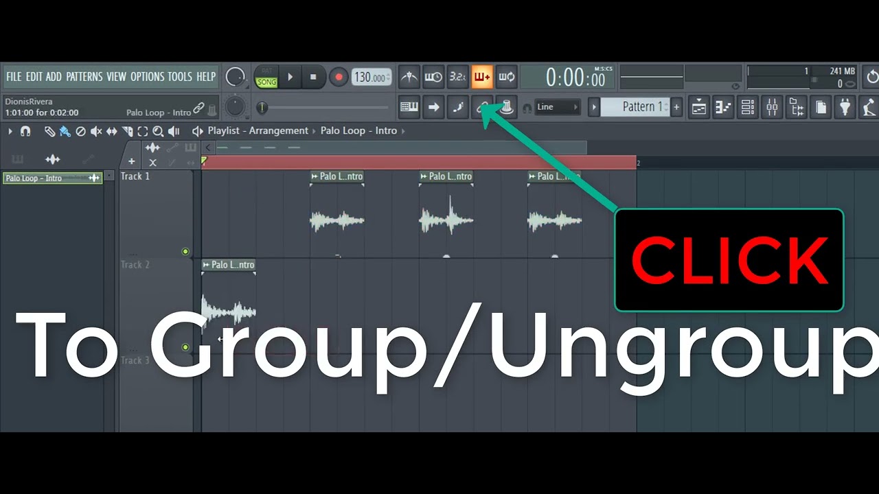 Como Agrupar Notas o Samples en FL Studio / How To Group in FL Studio ...
