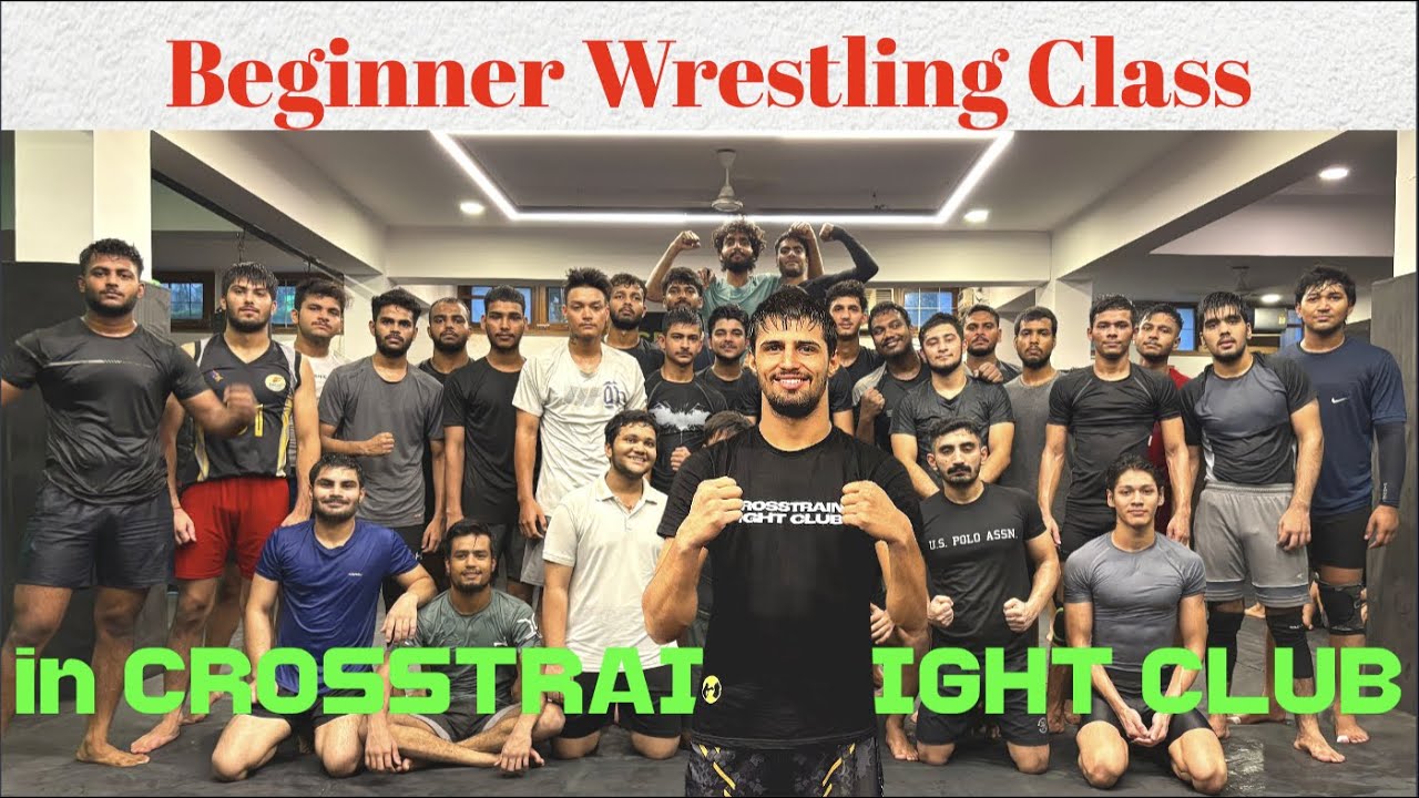 BEGINNERS WRESTLING CLASS in INDIA's BIGGEST MMA ACADEMY #mma # ...