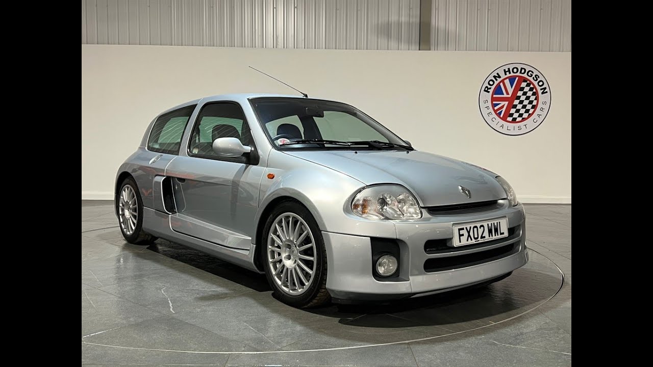 2002 Renaultsport Clio V6 Phase 1 For Sale at Ron Hodgson Specialist ...