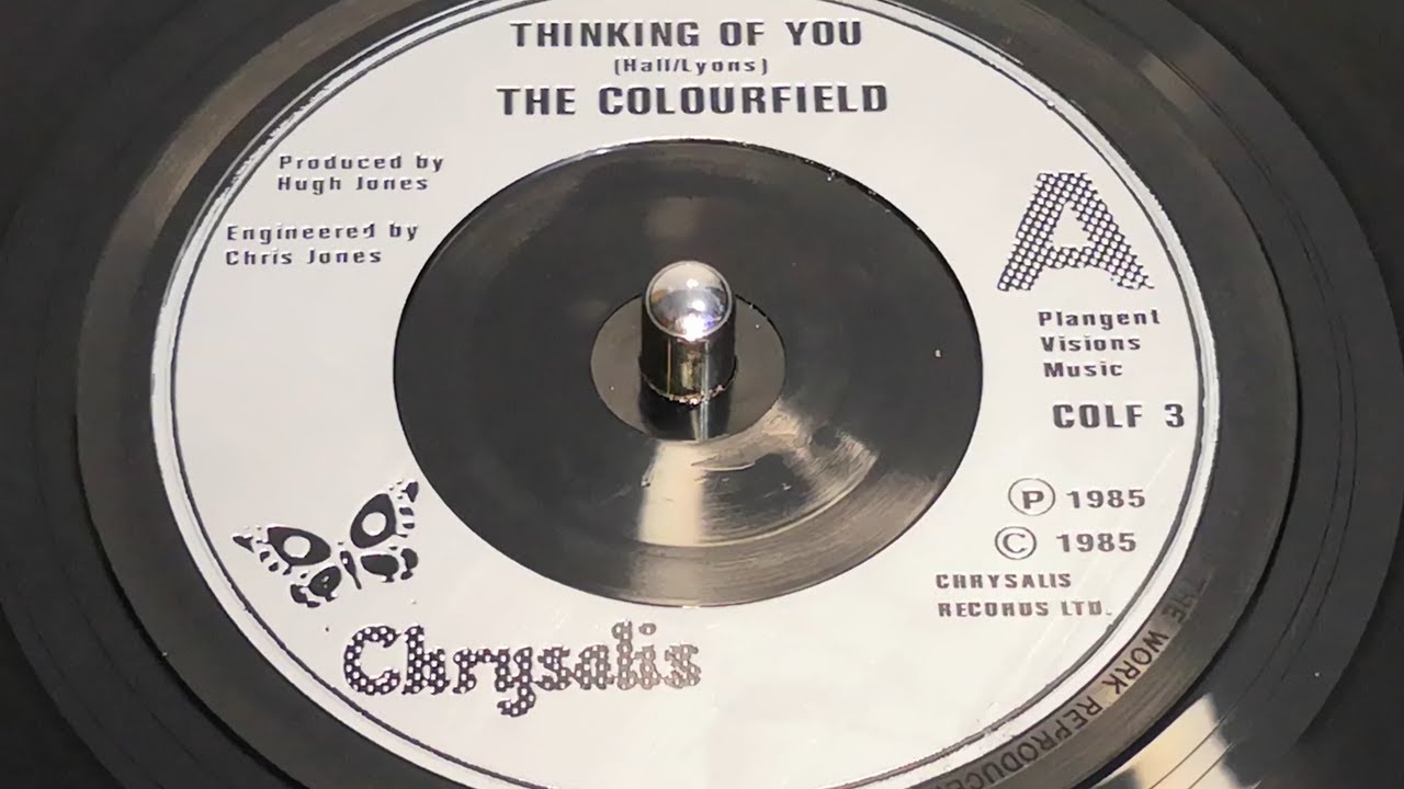 The Colourfield - Thinking of You (1985 7" Single) - YouTube