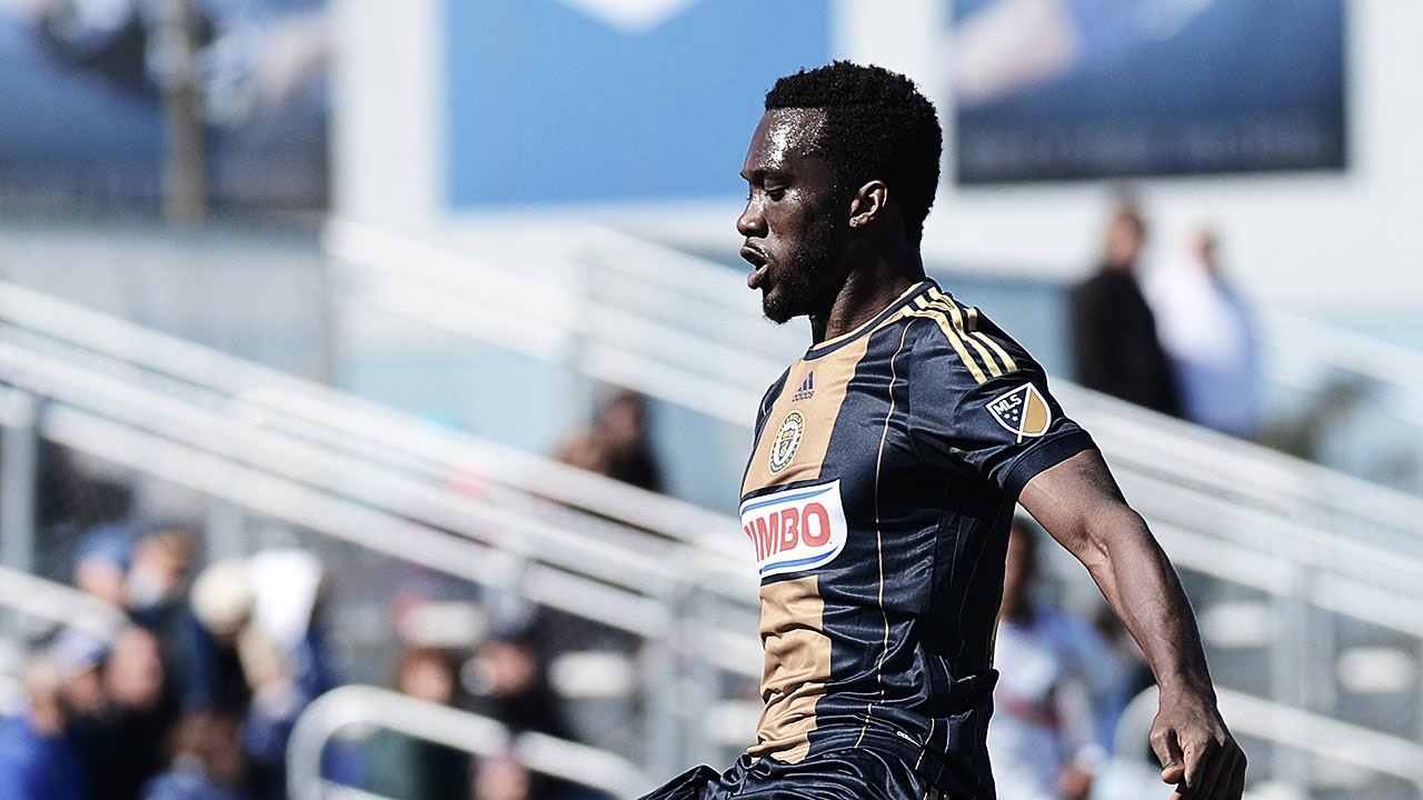 GOAL: C.J. Sapong flies in to kick home an equalizer | New York City FC ...