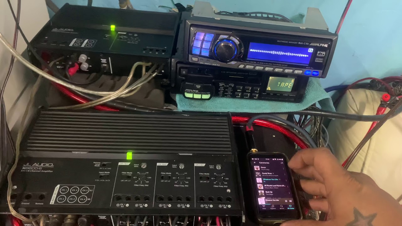 Alpine 7525 - YouTube