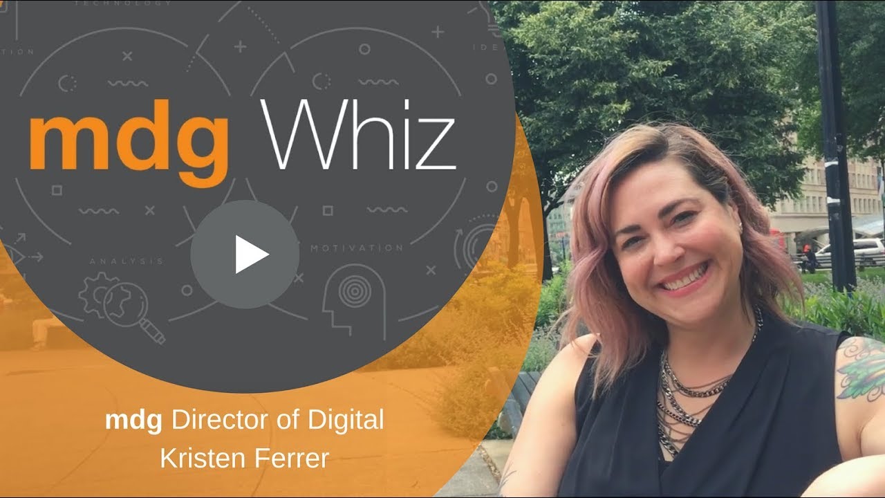 mdg Whiz - Kristen Ferrer - YouTube