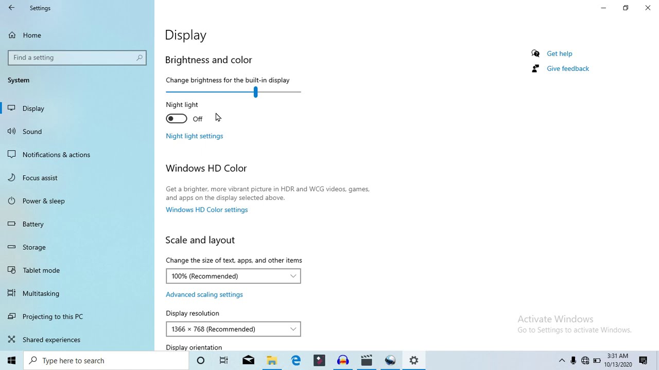 How To Adjust Screen Brightness in Windows 10/Windows 10 me brightness ...