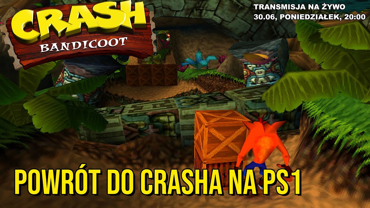 Crash Bandicoot - Powrót do Crasha na Playstation 1! - YouTube