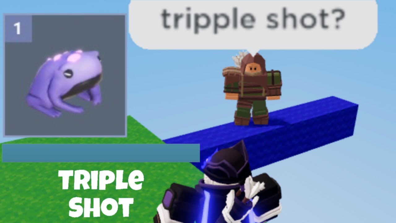 can vanessa use tripple shot with a dizzy toad?? ⚡️🐸 roblox bedwars ...