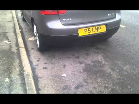 Golf 2.0 TDI Start Up Blue Smoke 1 - YouTube