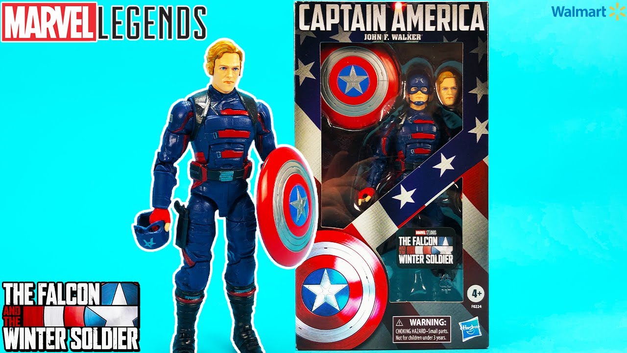 Marvel Legends John Walker Captain America Review! - YouTube