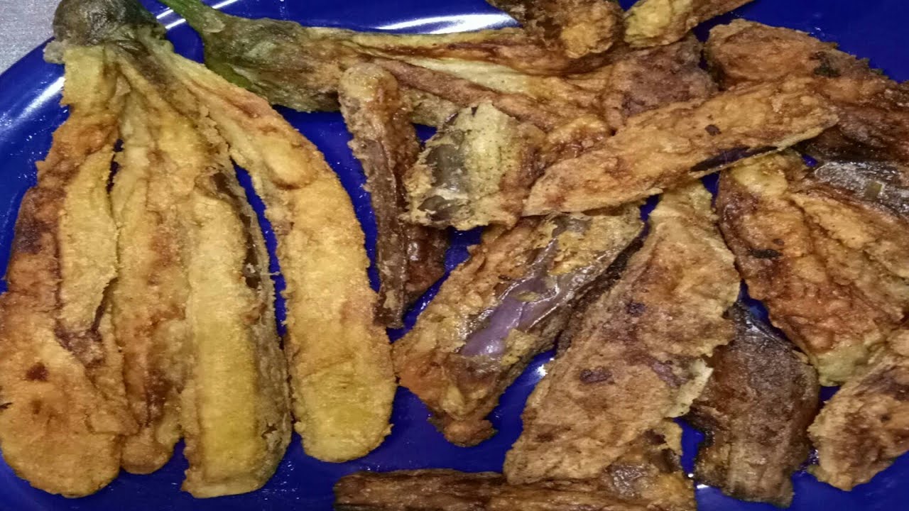 Crispy fried eggplant (talong) taste like fried chicken. Bren Vlog ...