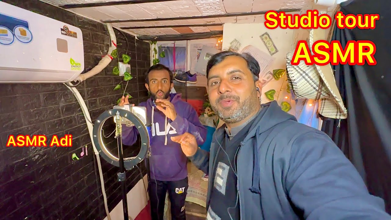 Asmr studio tour | ASMR Adi studio tour - YouTube