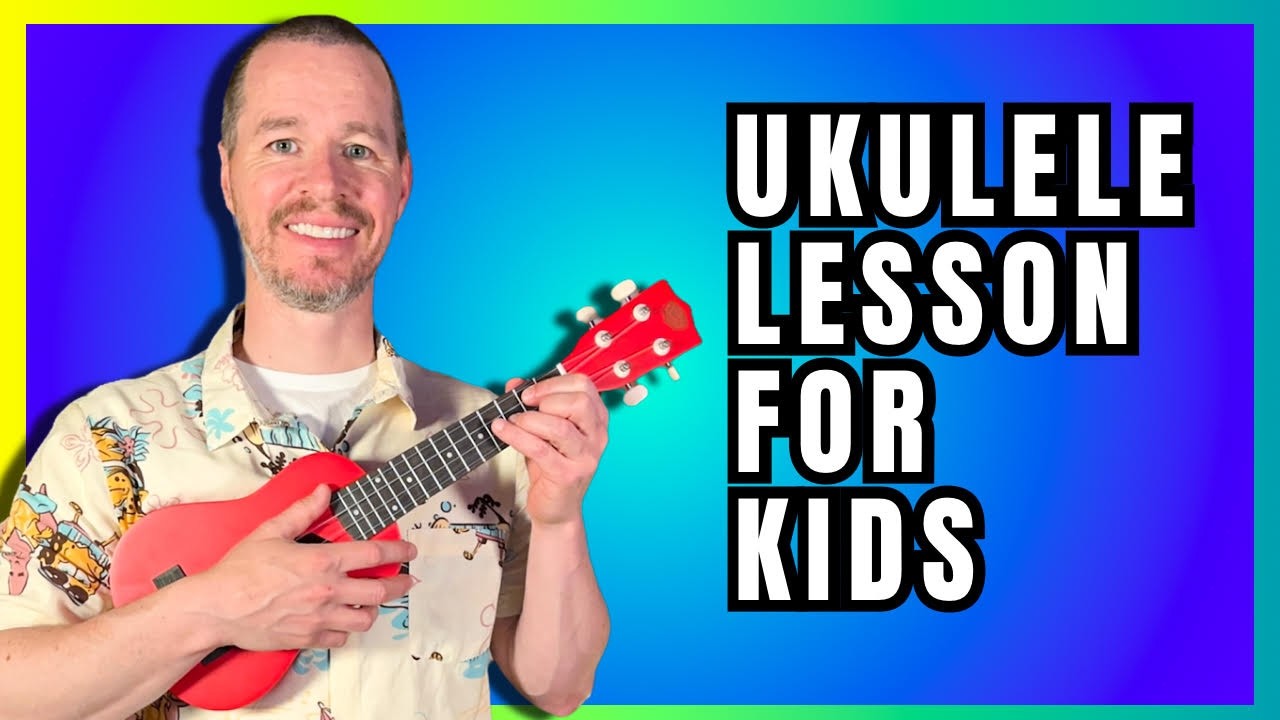 Ukulele Lesson for Kids - How to Strum #ukulele #strum - YouTube