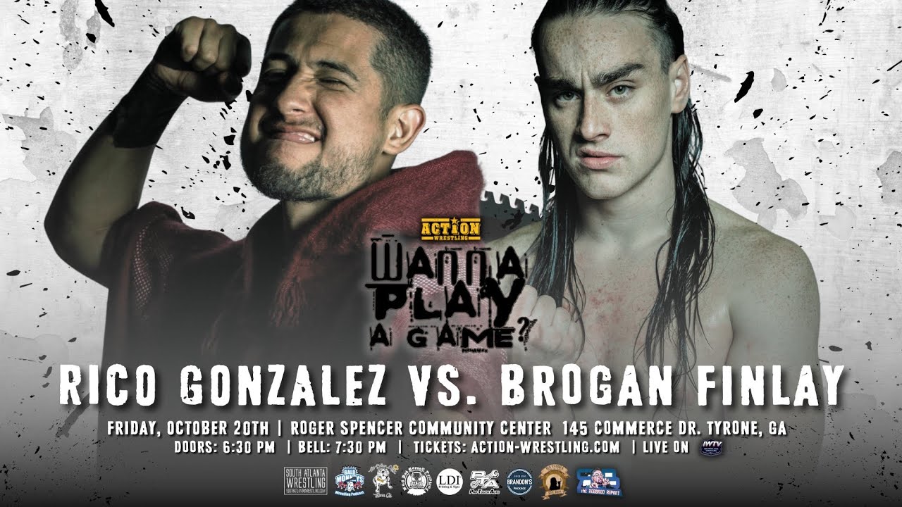 Action: Wanna Play A Game?- Rico Gonzalez v Brogan Finlay (10/20/2023 ...