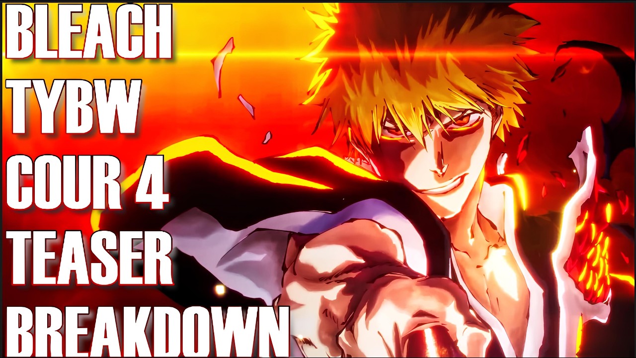BLEACH TYBW Cour 4 Teaser Breakdown | Urahara Bankai & Yoruichi ...