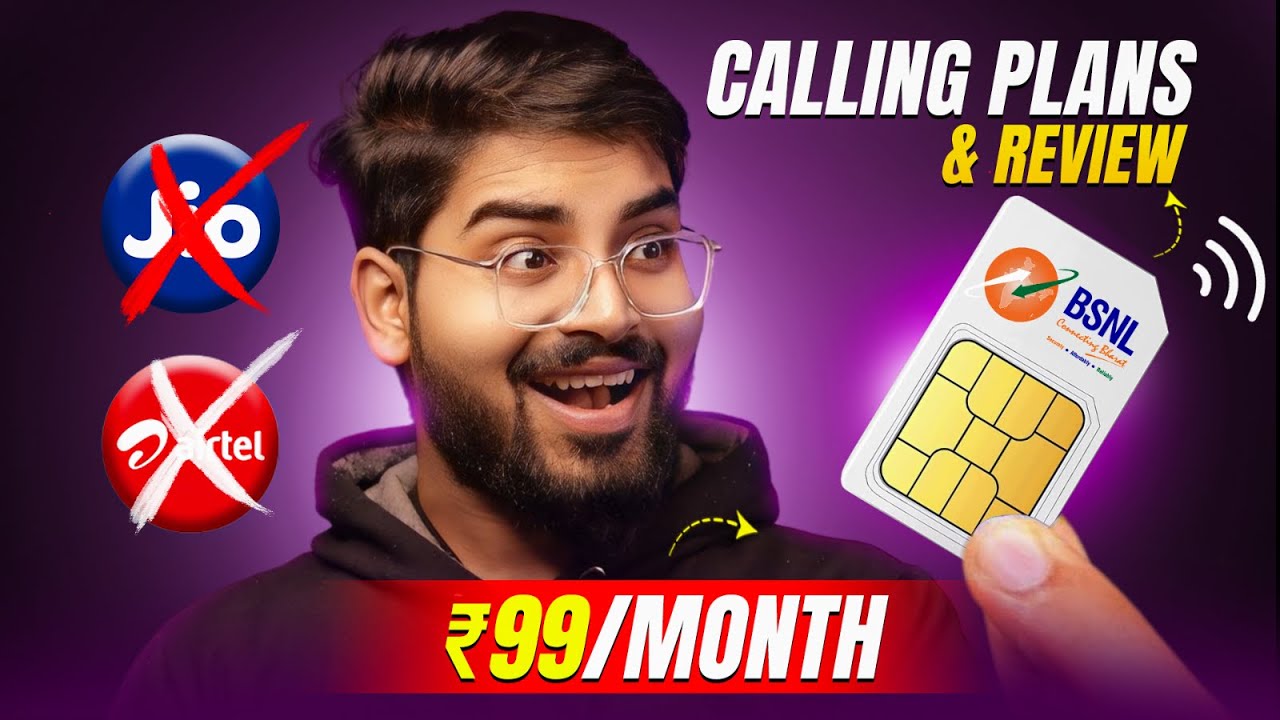 BSNL Recharge Plan 2025 without Data 🔥 Only Calling Plans 😱 Long Term ...