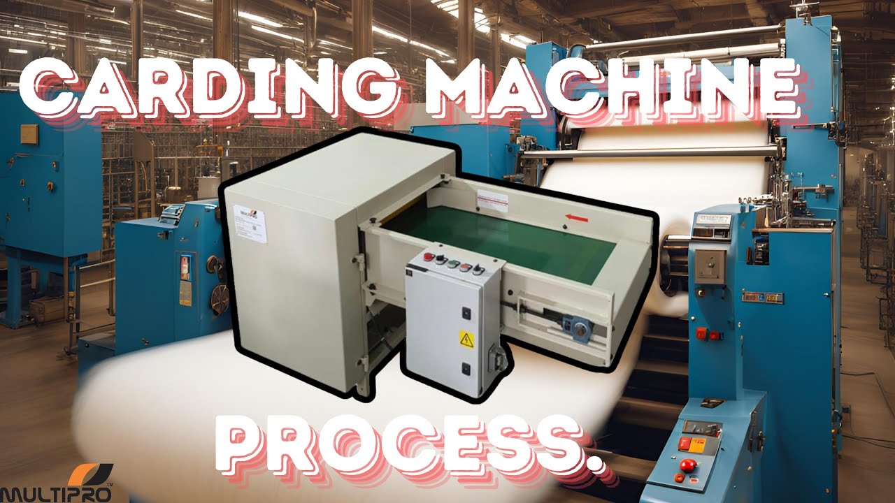 “How Carding Machines Transform Raw Fibers into Quality Textiles” - YouTube
