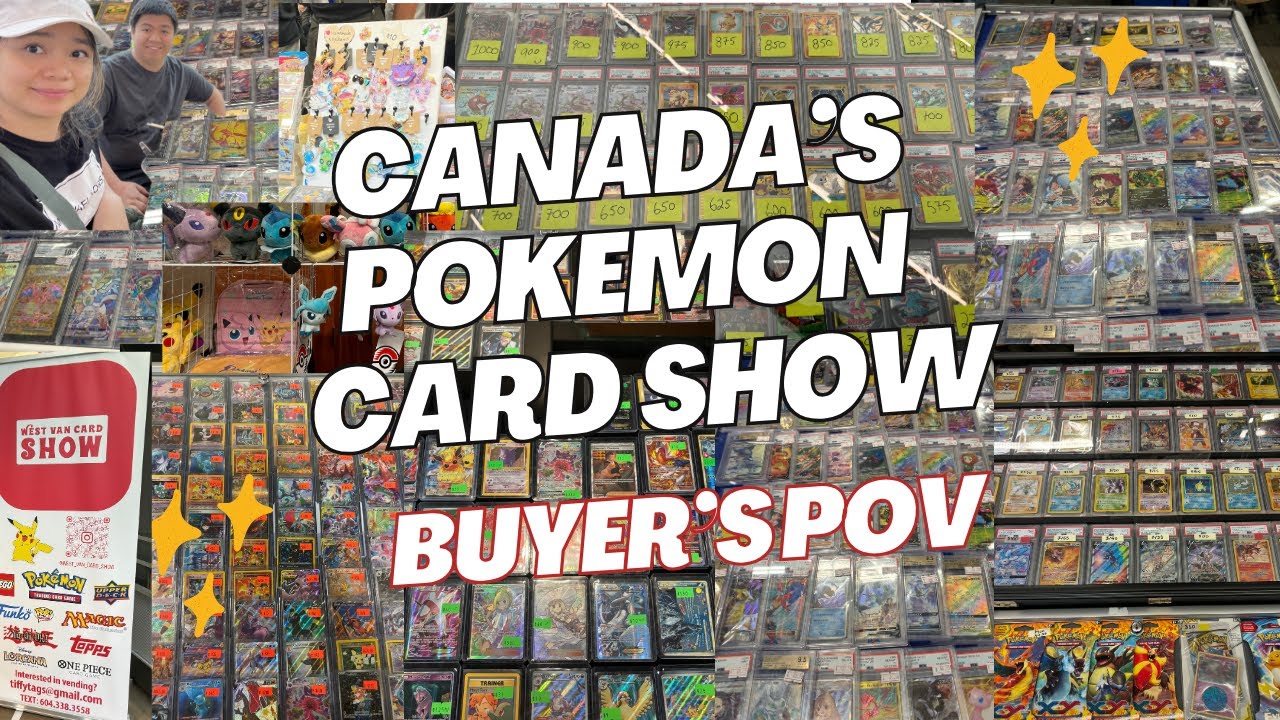 BUYER'S POV - Pokemon Card Show in Vancouver, Canada - YouTube