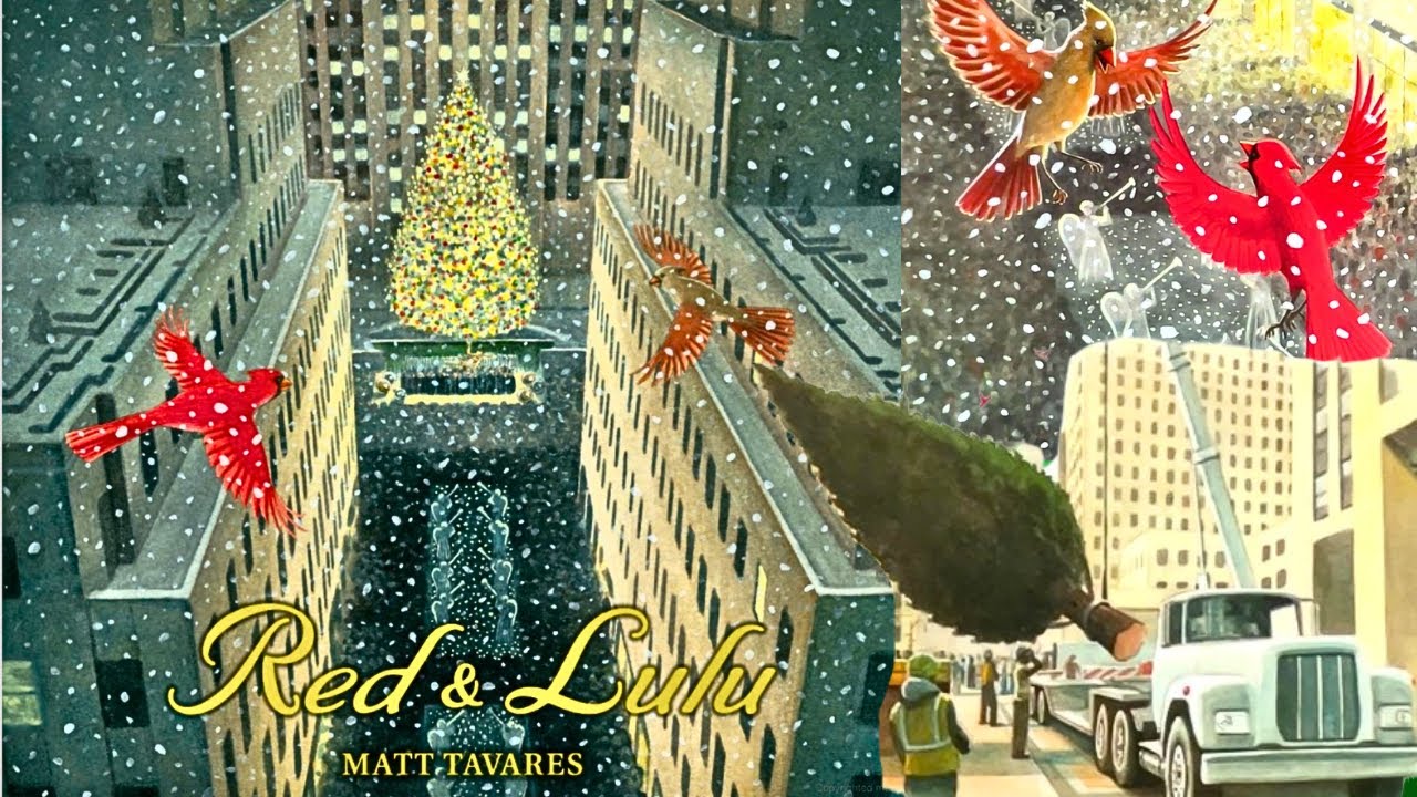 Red & Lulu by Matt Tavares #kids #story #books #christmas #kidslearning ...