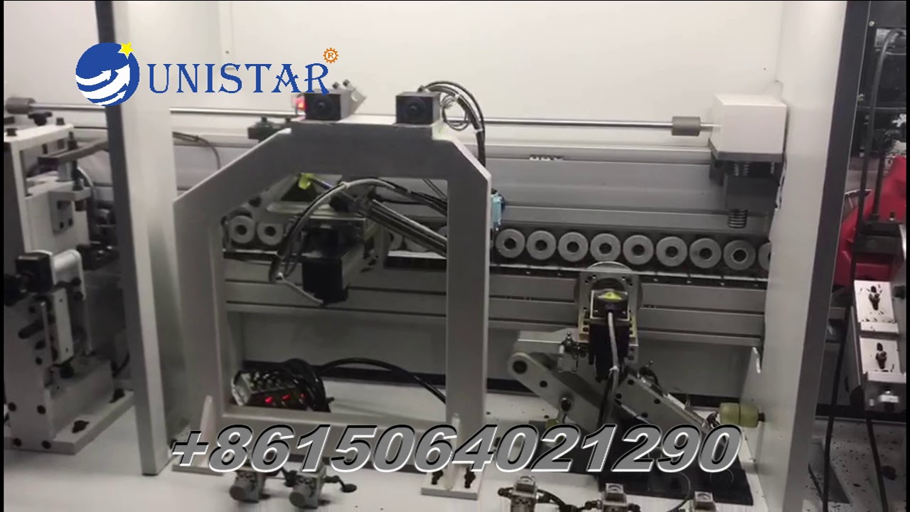 Edge banding machine inspection - YouTube