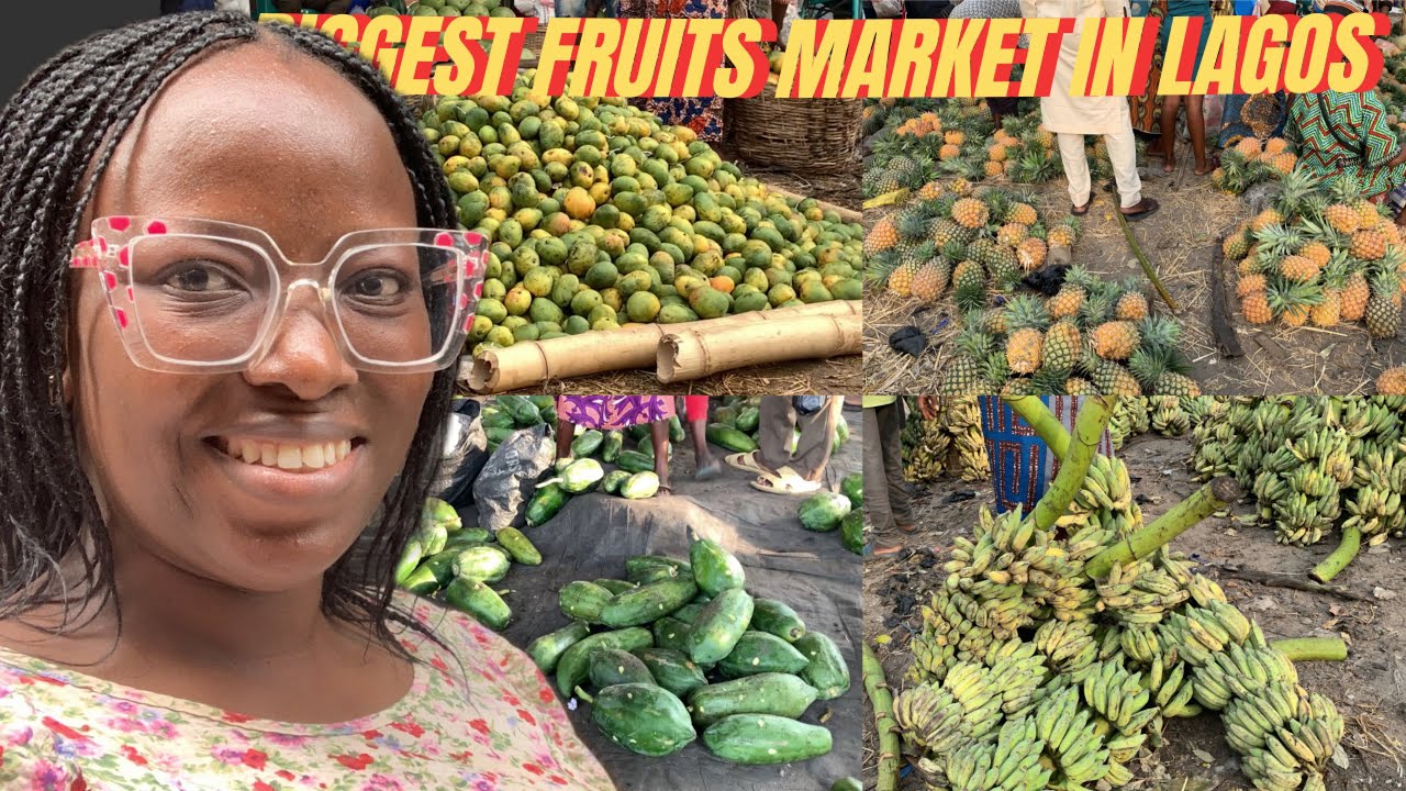 Iyana Oba Market Vlog: Where To Buy The Cheapest Fruits And Vegetables ...