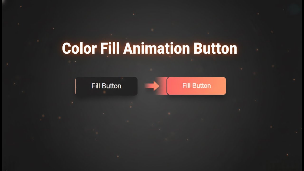 Color Fill Button Effect Using HTML & CSS - YouTube