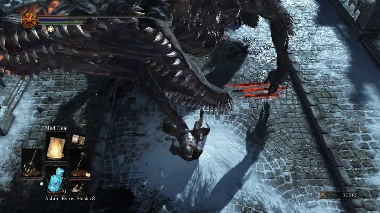 Mystical Ghost Crocodile vs Cleric | Dark Souls 3 - YouTube