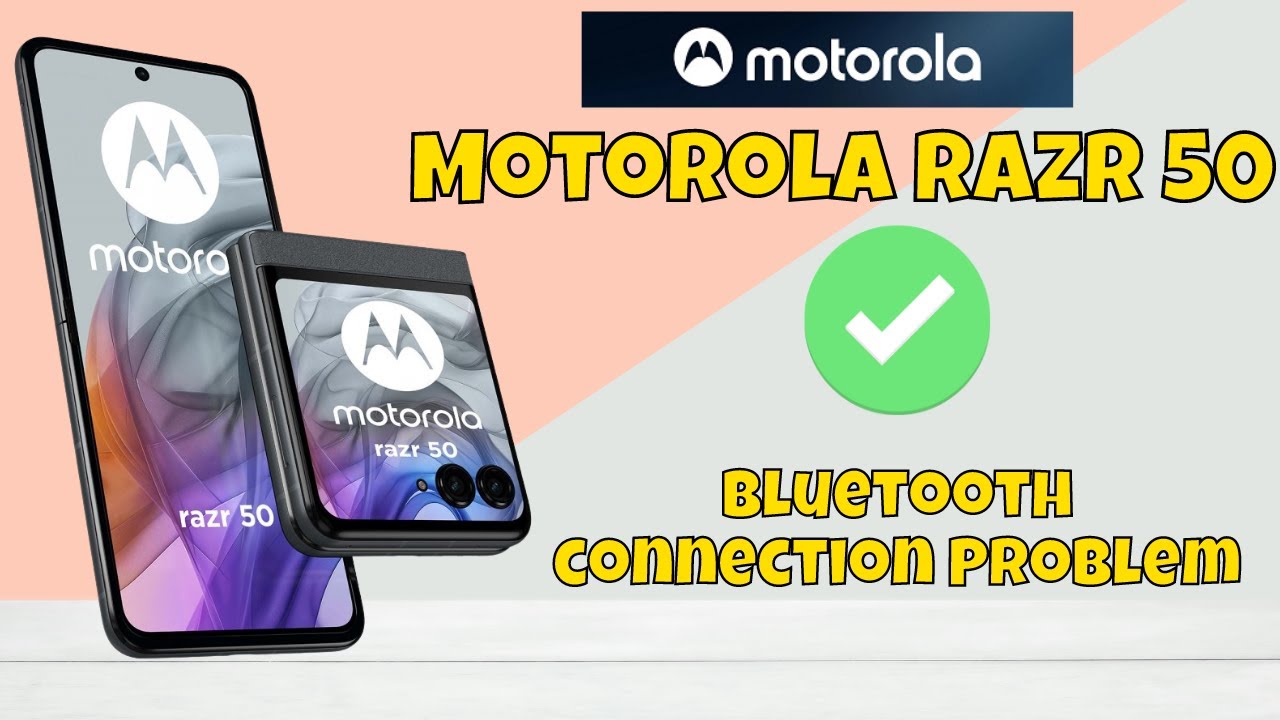 Motorola Razr 50 Bluetooth connection Problem || How to solve bluetooth ...