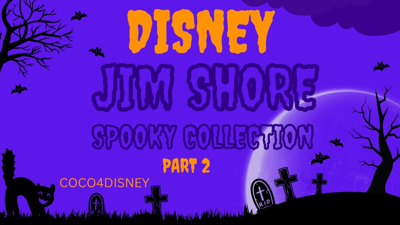 Disney Jim Shore Spooky Collection Pt2 - YouTube