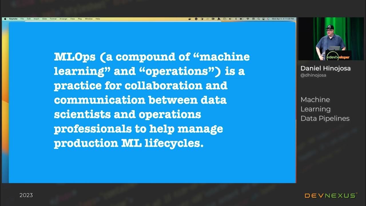 Devnexus 2023 - Machine Learning Data Pipelines - Daniel Hinojosa - YouTube