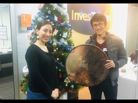 Iranian Daf Solo Performance by Mona Kaveh Ahangari