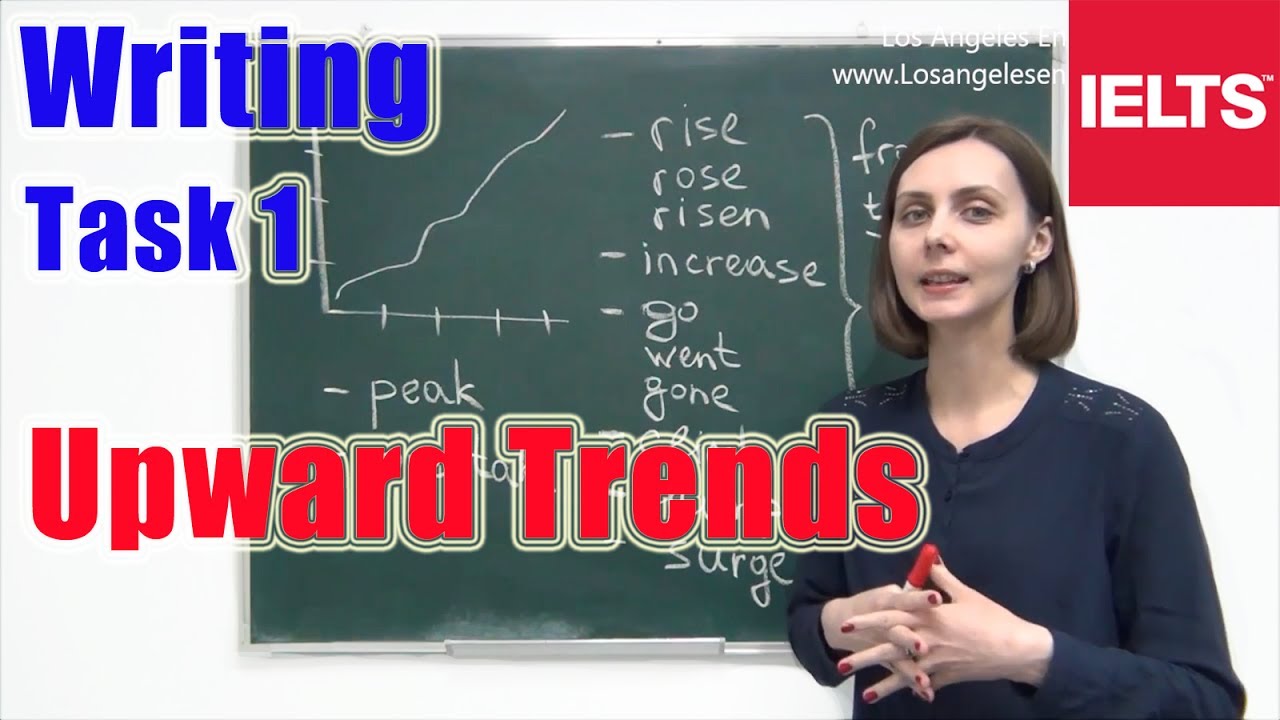 IELTS WRITING TASK1 UPWARD TRENDS - YouTube