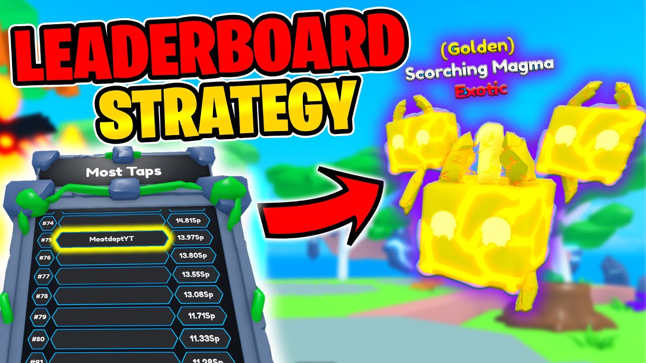 On MOST TAPS LEADERBOARD and Crafting GOLDEN EXOTICS... Tapping Legends ...