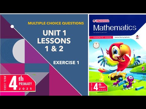 Big Numbers Unit 1 Lessons 1&2 Exercise 1 Page 25 Grade 4 - YouTube