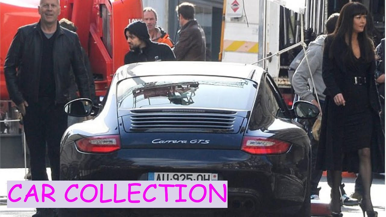 Bruce willis car collection - YouTube
