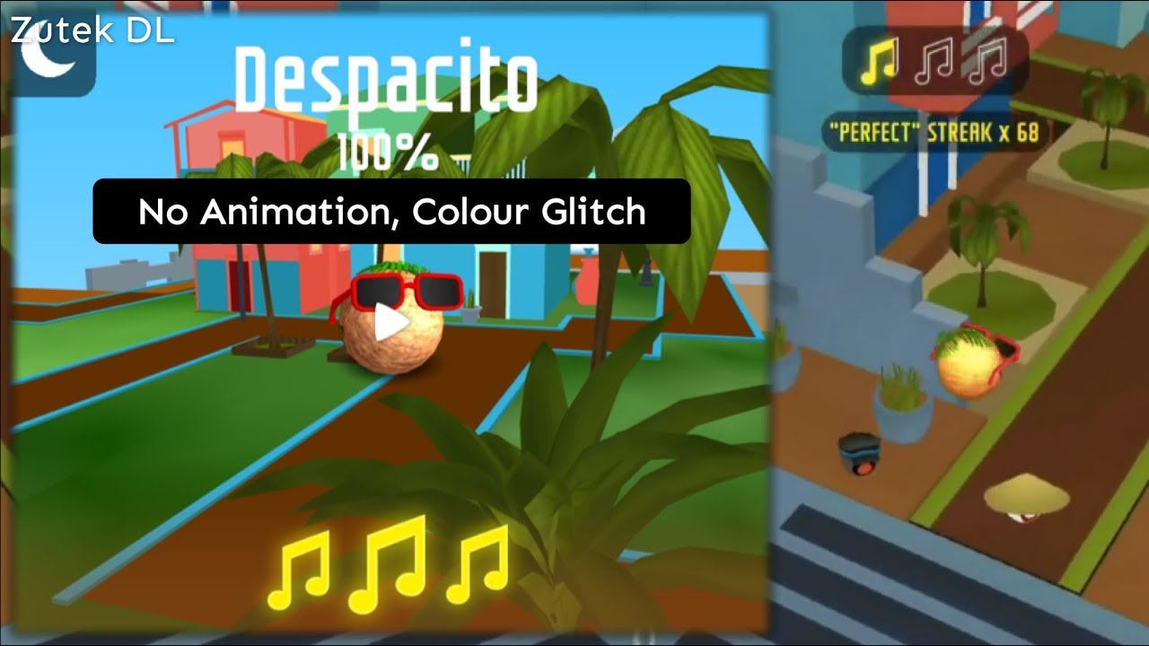 Dancing Ball World - Despacito (No Animation, Colour Glitch) - YouTube