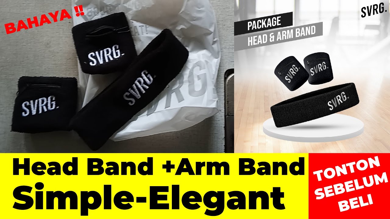 Head Band dan Arm Band untuk olahraga | Anak Muda Banget !!! | Svarga ...