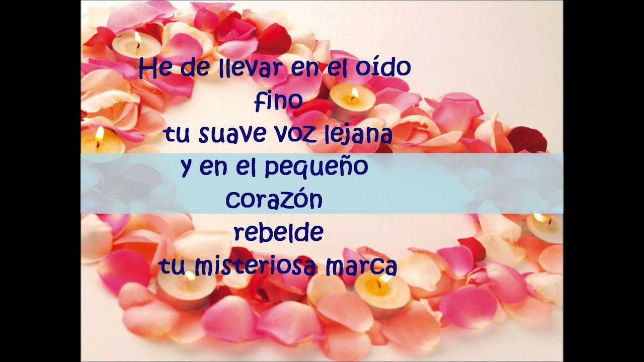 Poema :Antifona del amor inmutable de Claudia Lars - YouTube