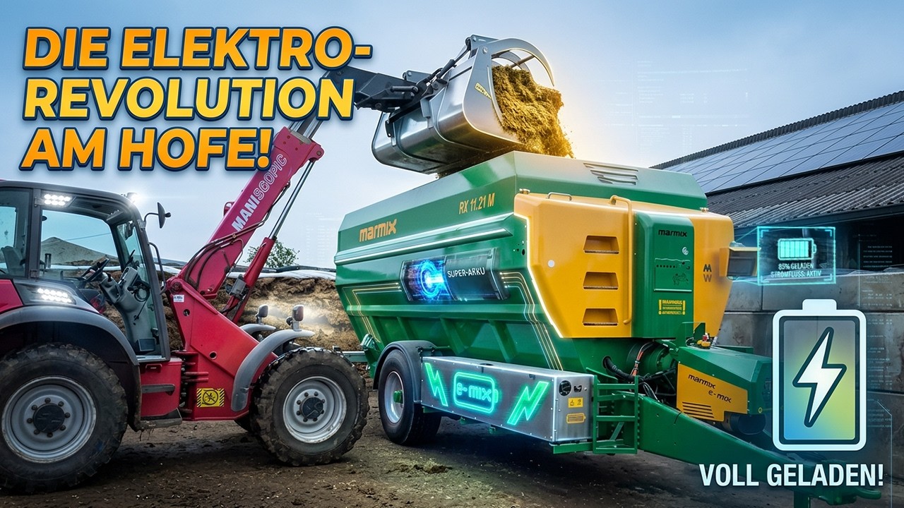 MARMIX e-Mix der neue Elektro-Futtermischer - YouTube
