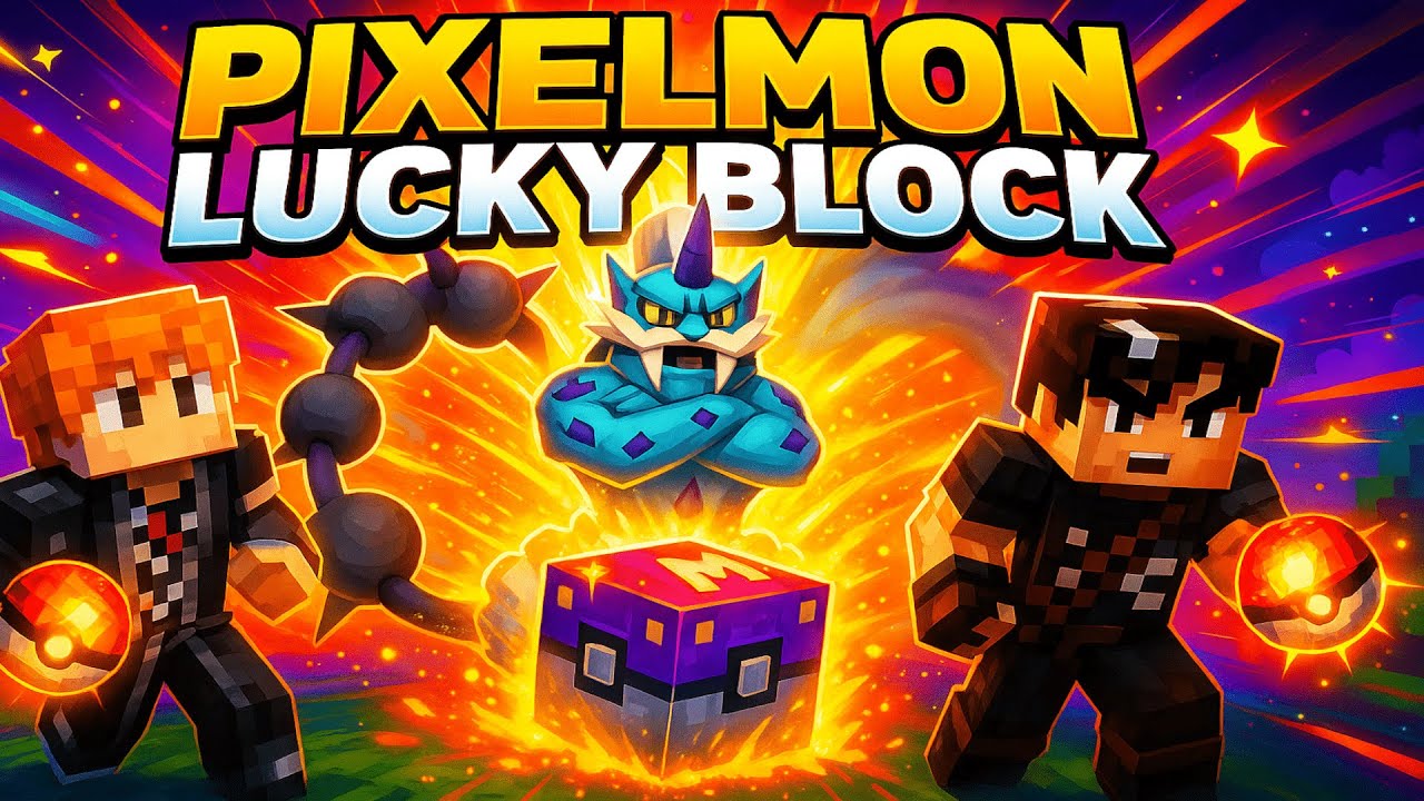 MINECRAFT Lucky Block Pixelmon – Das verrückteste Battle EVER! - YouTube